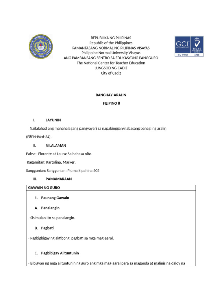 Semi Detailed - JOHNMAR | PDF