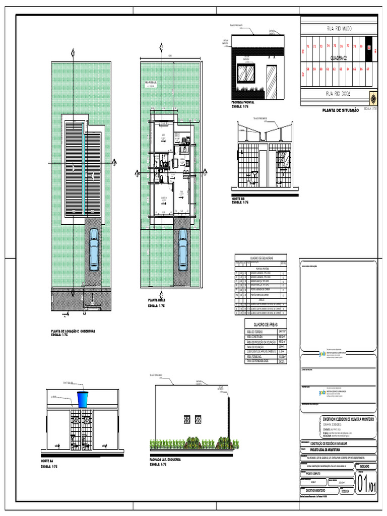 ARQ. - QD 2 LT 80 Projeto Assinado Assinado Assinado | PDF