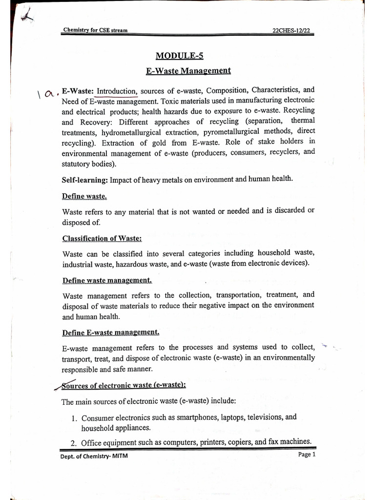 Waste Management | PDF