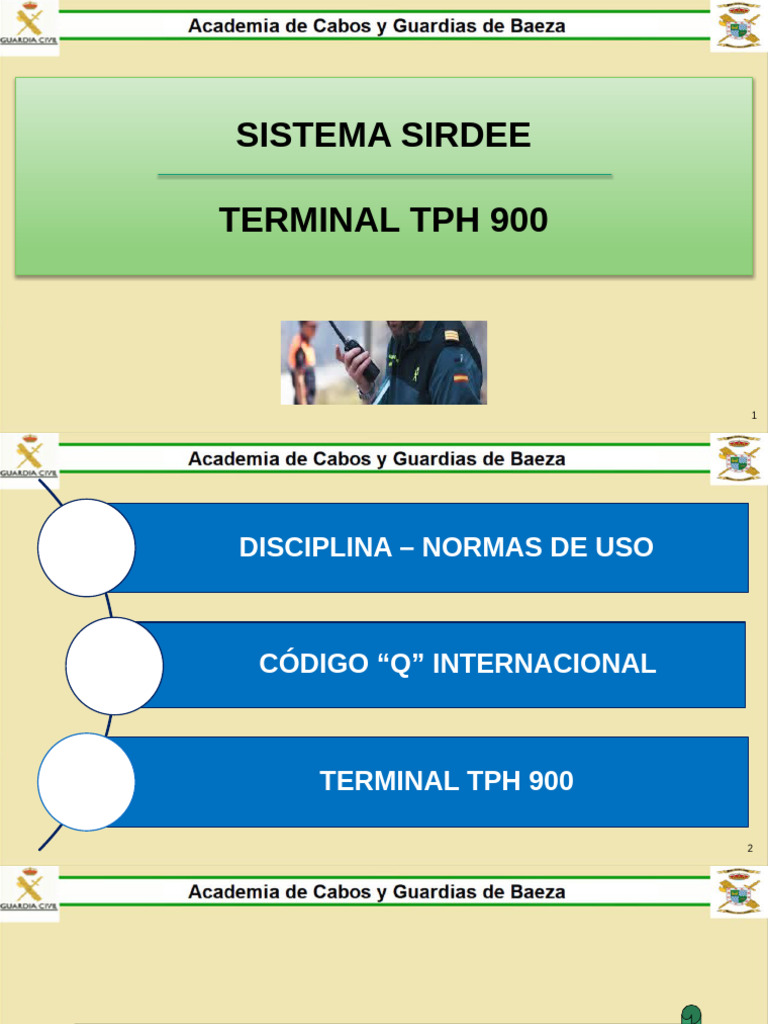 Sistema SIRDEE N. TPH 900 | PDF | Terminal de computadora
