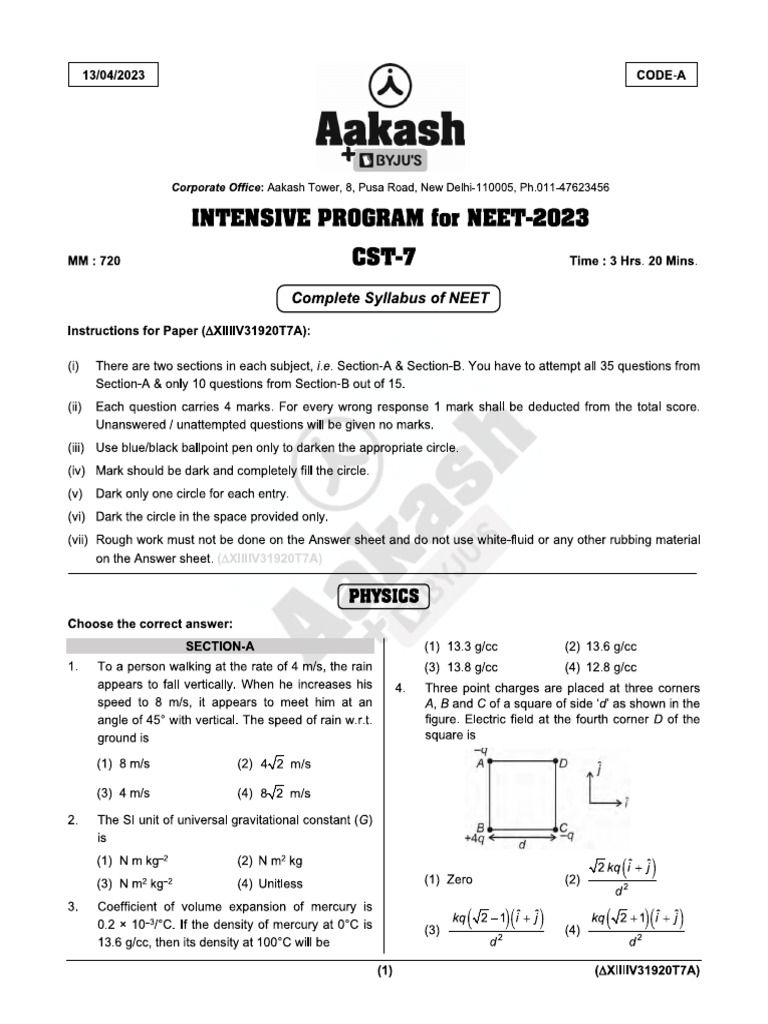 CST-7 Original Paper | PDF