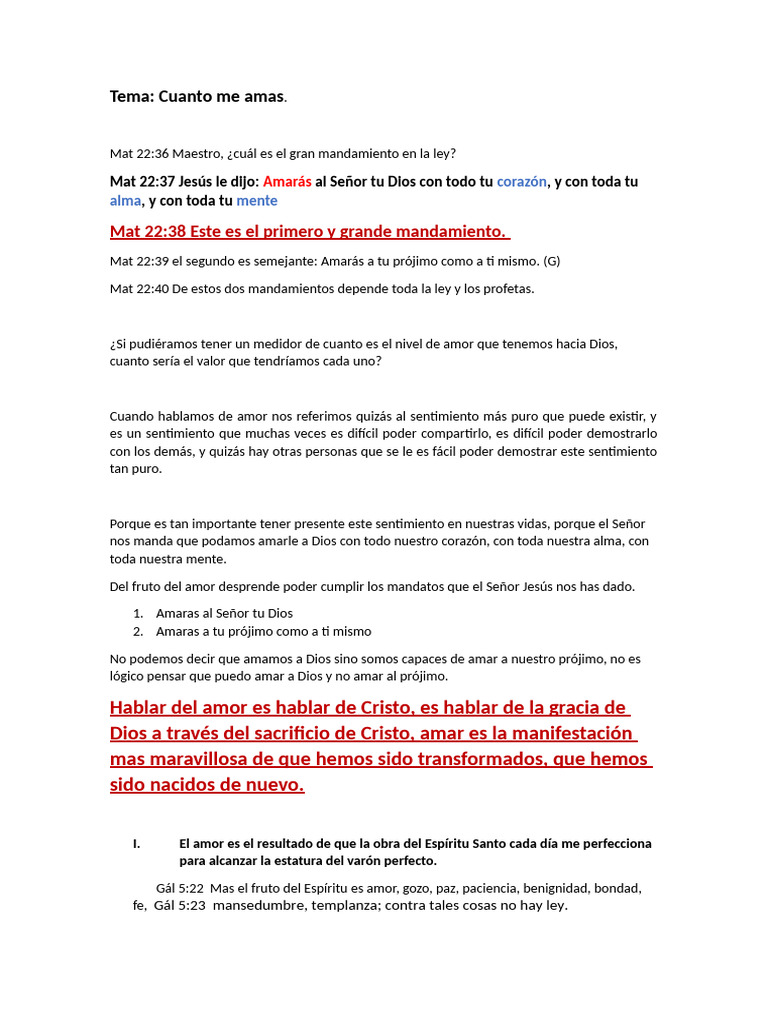 Pedro Me Amas 21092024 | PDF | Amor | Creencia religiosa y doctrina