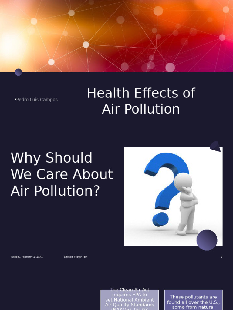 Air Pollution's Health Impact | PDF | Particulates | Air Pollution