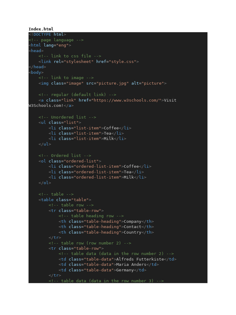 HTML Structure with CSS Styling | PDF | Design | Html