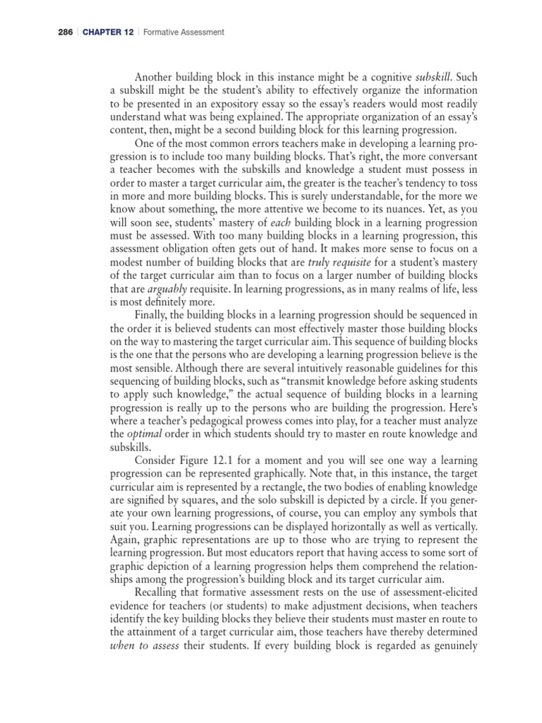 Building Effective Learning Progressions | PDF | Psychology | Neuroscience