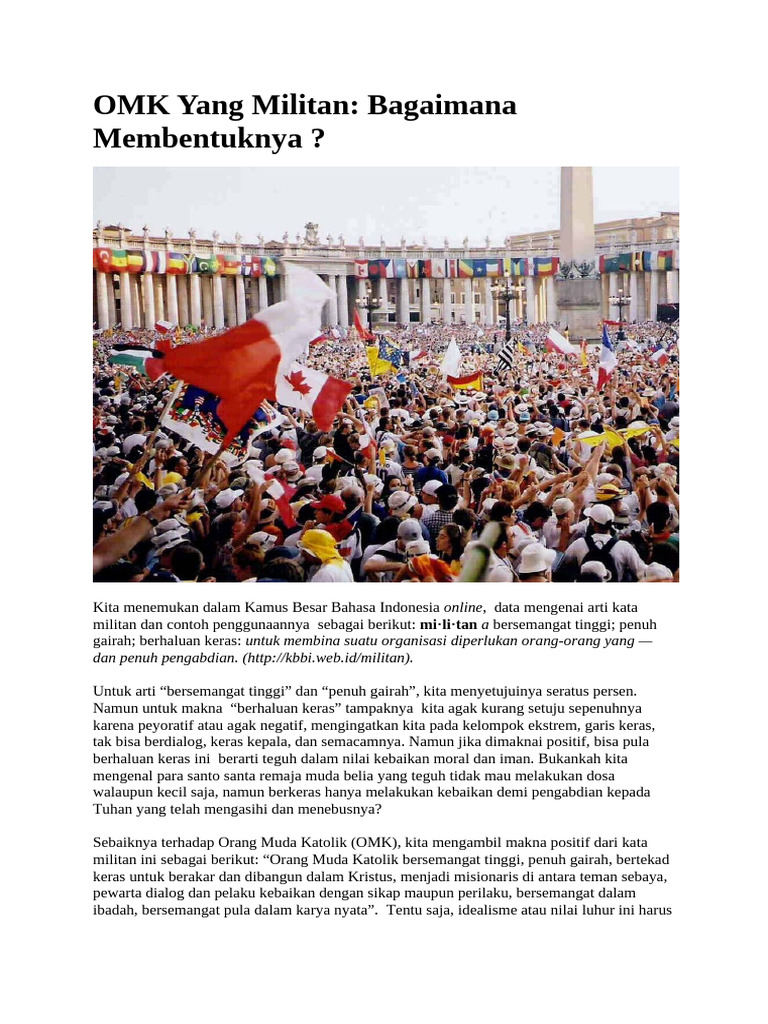 OMK Yang Militan | PDF