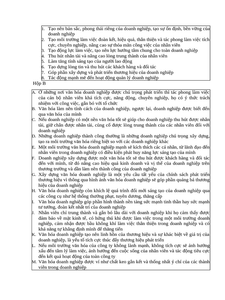 BÀI TẬP - VHDN | PDF