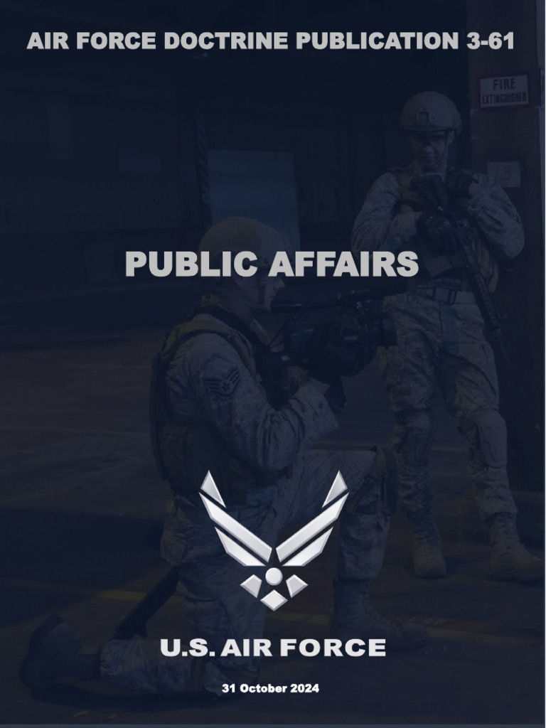Air Force Doctrine on Public Affairs | PDF | United States Air Force ...