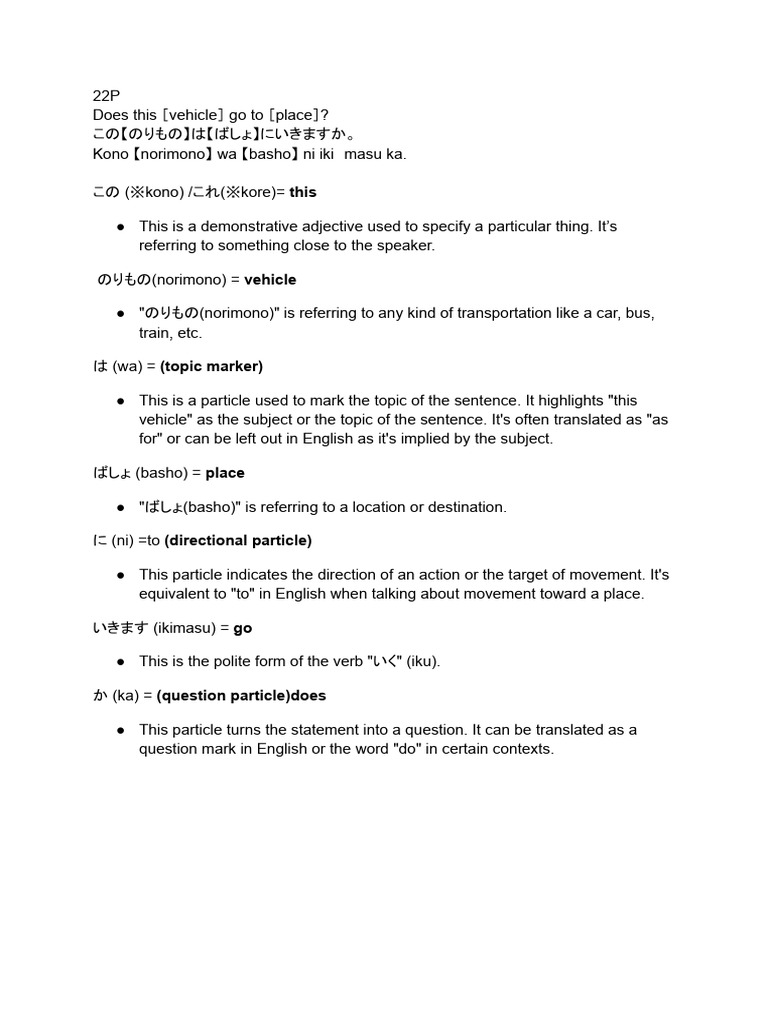 Japanese Demonstratives & Proverbs | PDF | Japanese Language | Syntax
