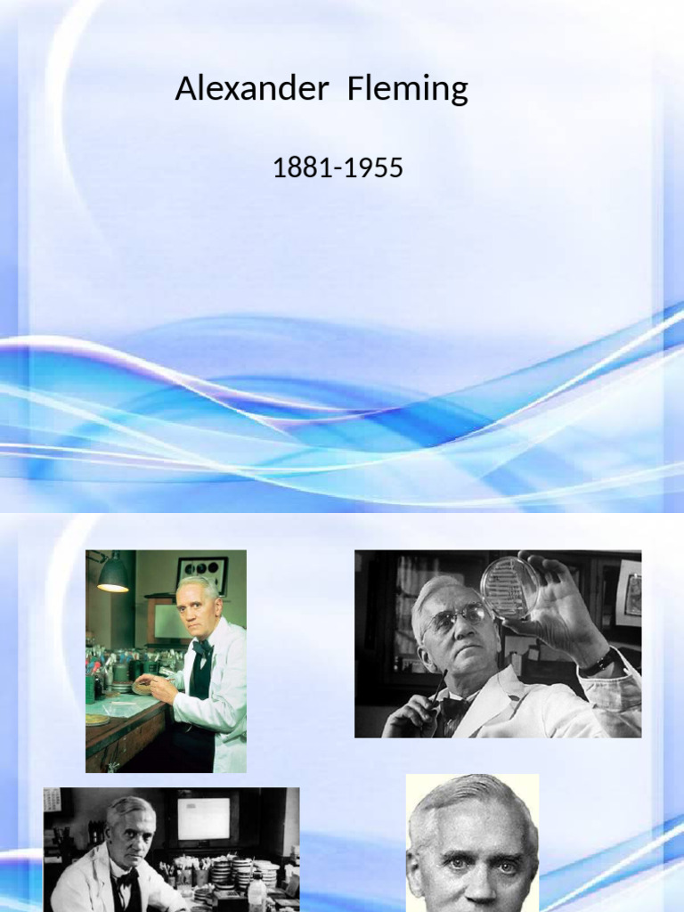 Great Minds Sir Alexander Flemming | PDF