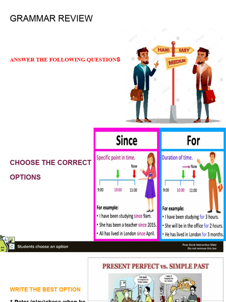 Grammar Review | PDF