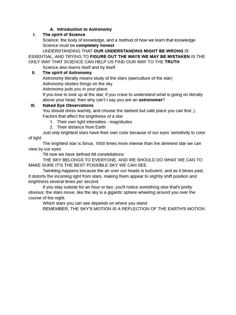 Astronomy | PDF