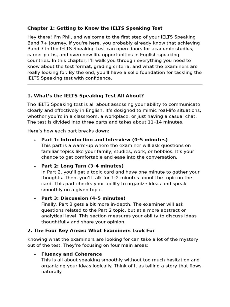 IELTS Speaking Band 7 Mastery Program | PDF | Vocabulary | Stress ...