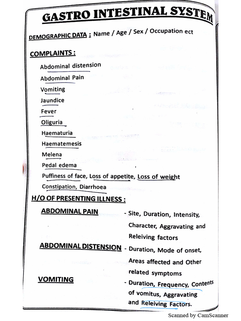GIT Case Sheet | PDF