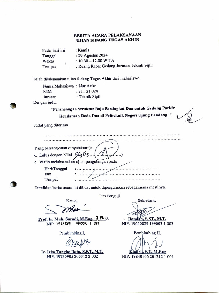 Berita Acara Cica - Copy | PDF