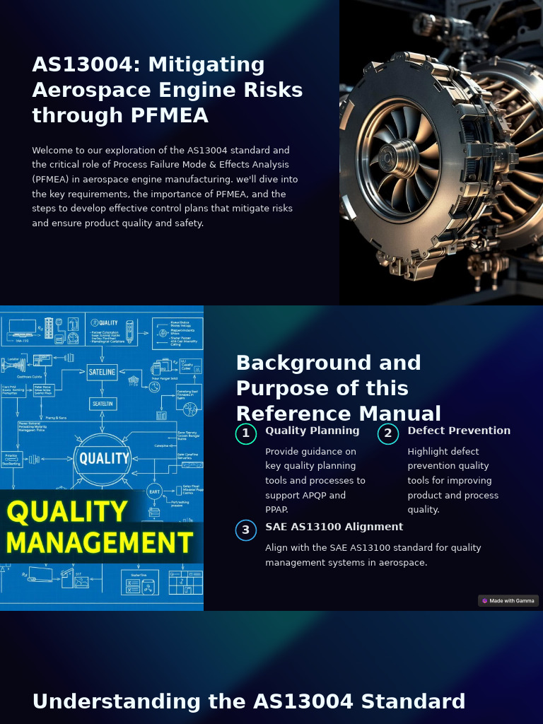 AS13004 Mitigating Aerospace Engine Risks Through PFMEA | PDF | Risk ...