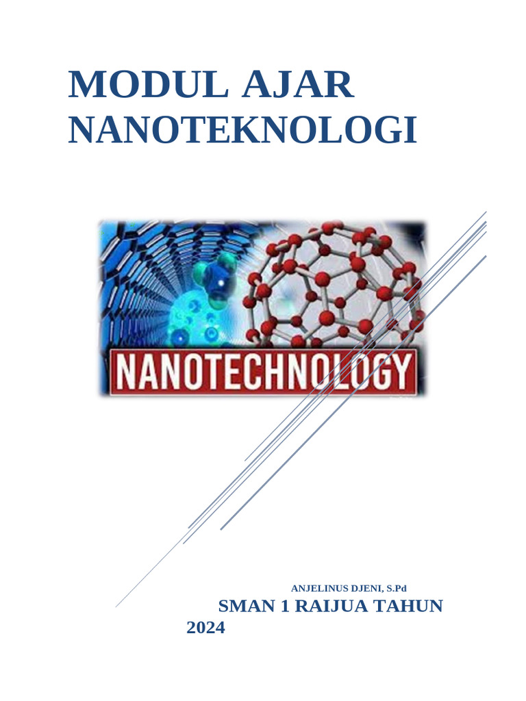 Modul Ajar Nanoteknologi | PDF