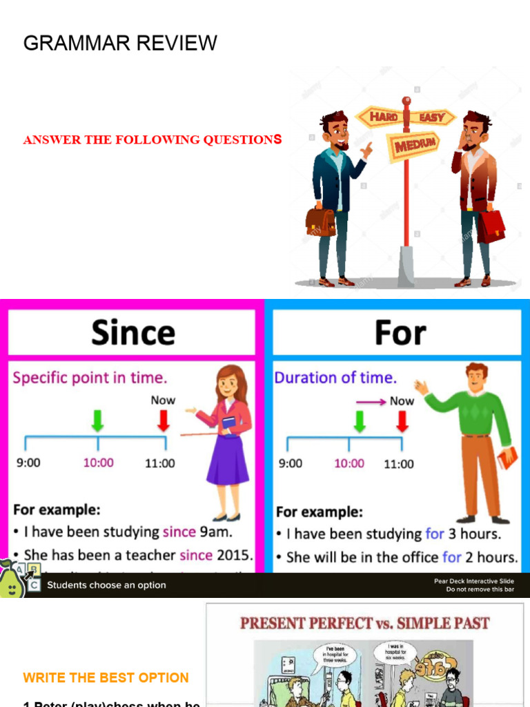 Presentación Peardeck | PDF