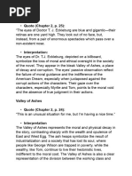 Chapter 2 Analysis and Quotes | PDF | The Great Gatsby