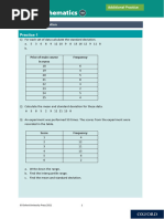 Standard Deviation Exam Questions | PDF | Standard Deviation ...