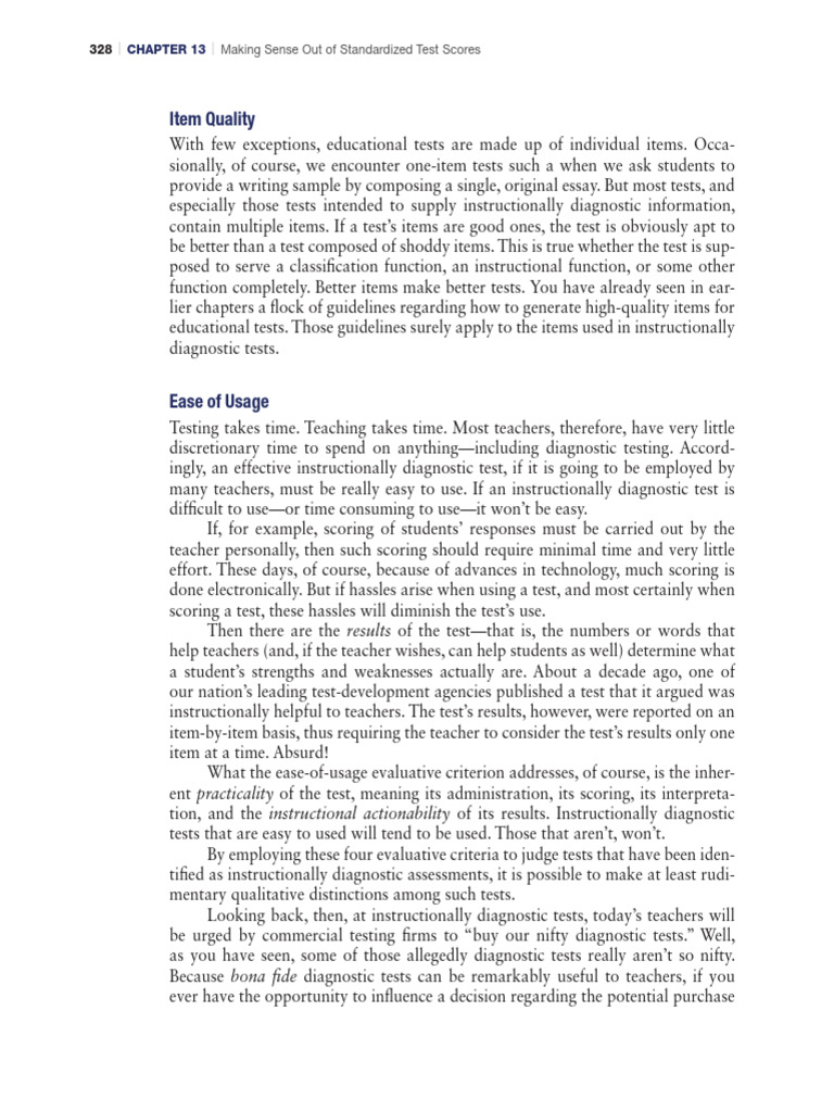 Classroom Assessment WTNTK-pages-175 | PDF | Teachers | Standardized Tests