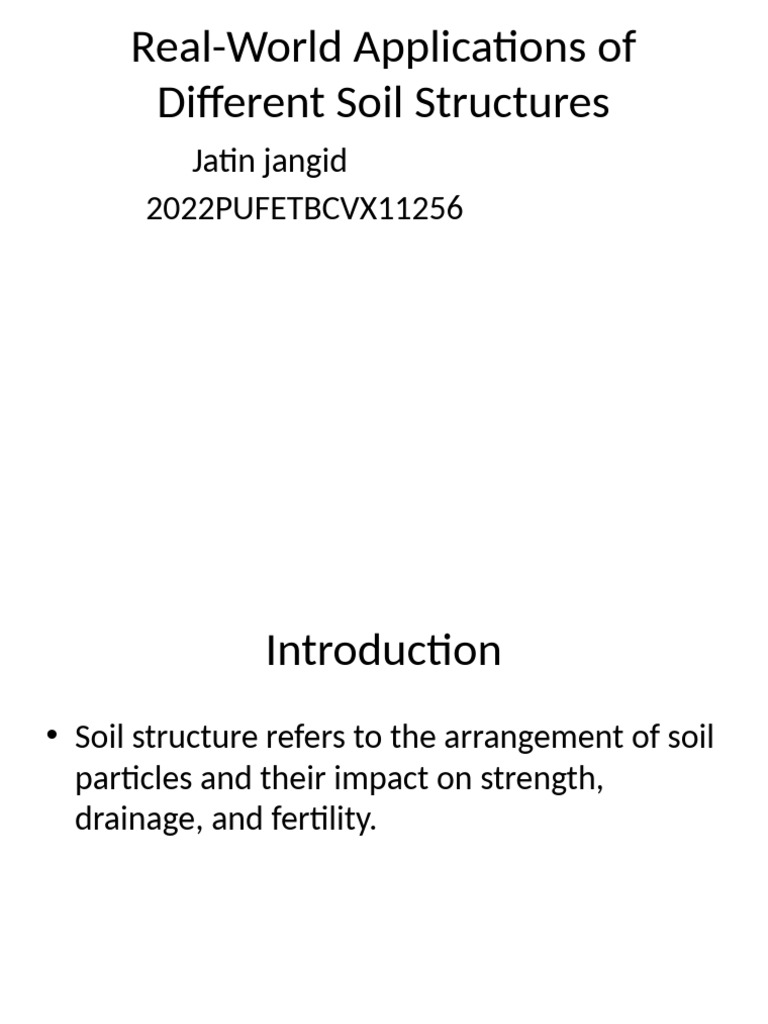 Soil Structure Applications | PDF