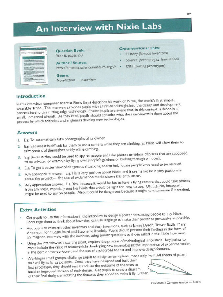Task 1 Aninterview With Nixie Libs | PDF