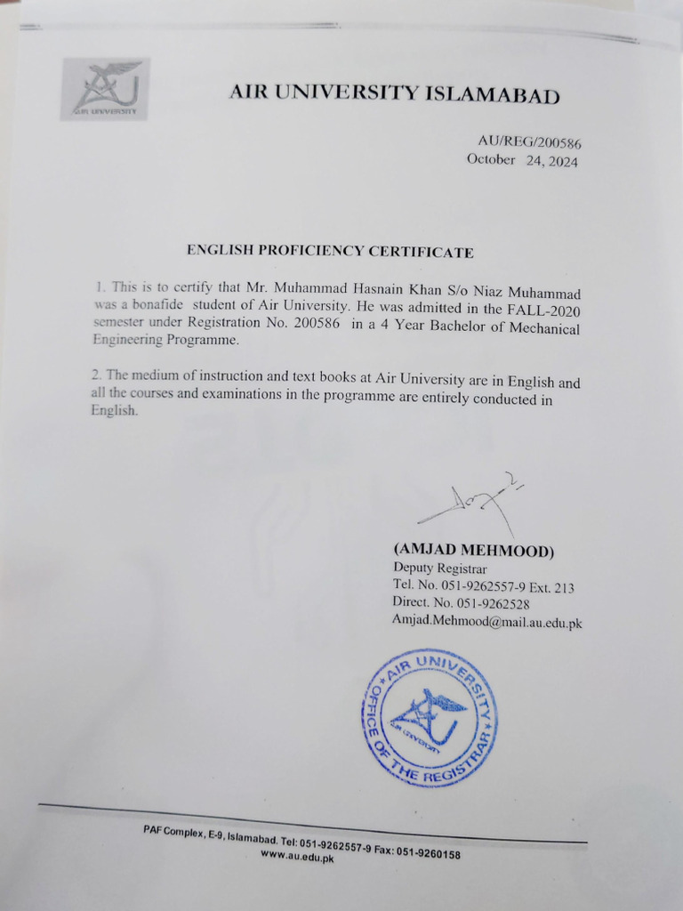 English Proficiency | PDF