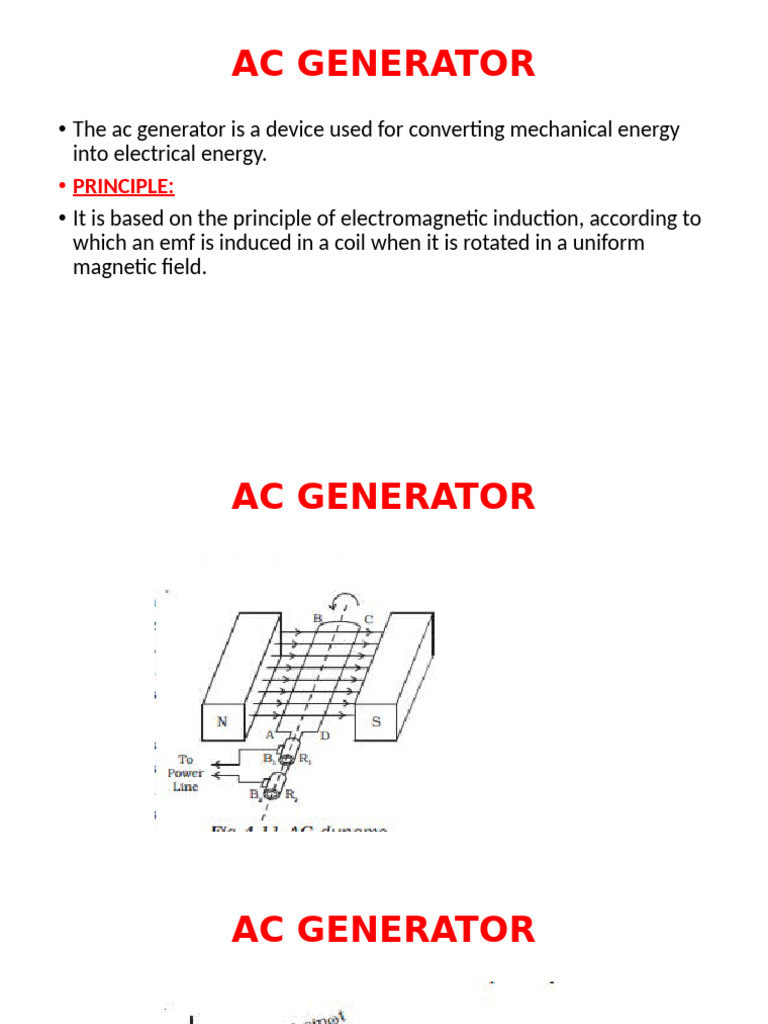 Generators and Motors | PDF | Electric Motor | Electromagnetic Induction