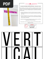 Horizontal e Vertical - o Que É e Diferença - Significados | PDF ...