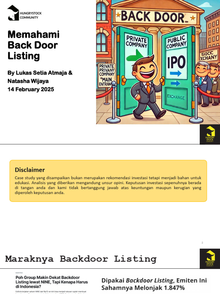 Memahami Backdoor Listing 14 Feb 2025 | PDF