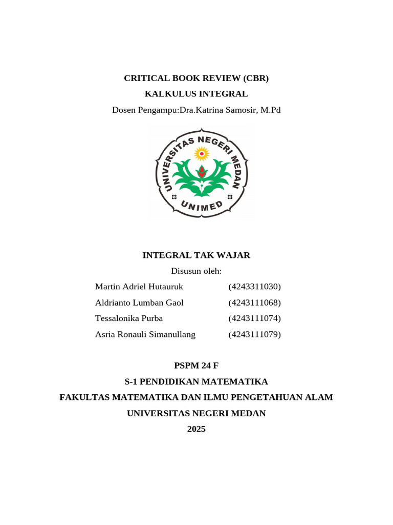 Cbr Kalkulus Integral Pdf