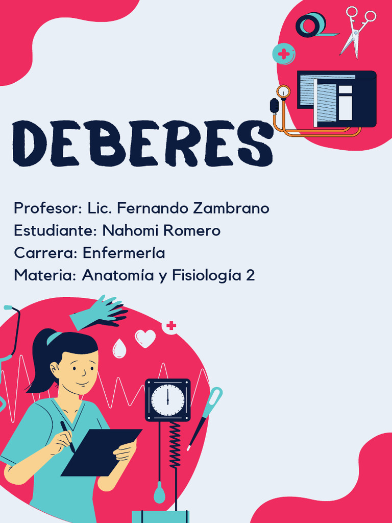 Caratulas Deberes Anatomia | PDF