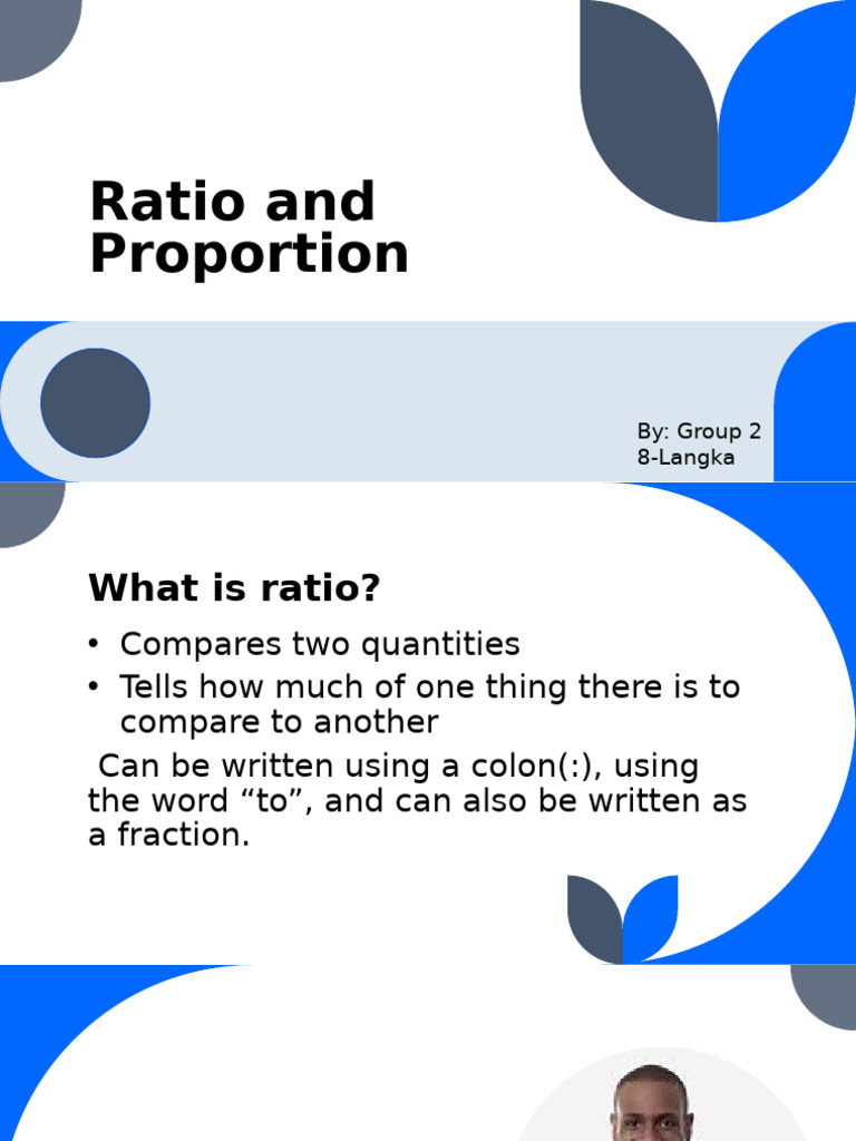 Ratio & Proportion Basics for Grade 8 | PDF