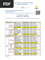 Uce Time Table 2025 | PDF