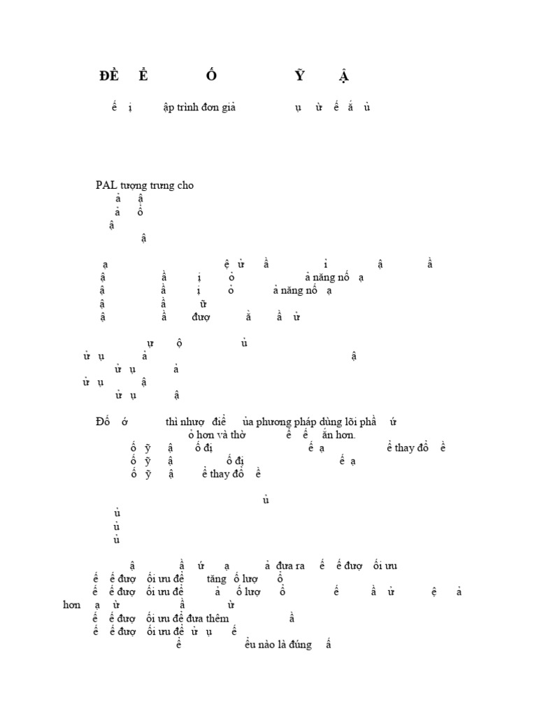 De Kiem Tra So 03 Mon Ky Thuat PLD&ASIC Ko Dap An in | PDF