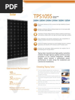 SP75 | PDF | Solar Panel | Solar Cell