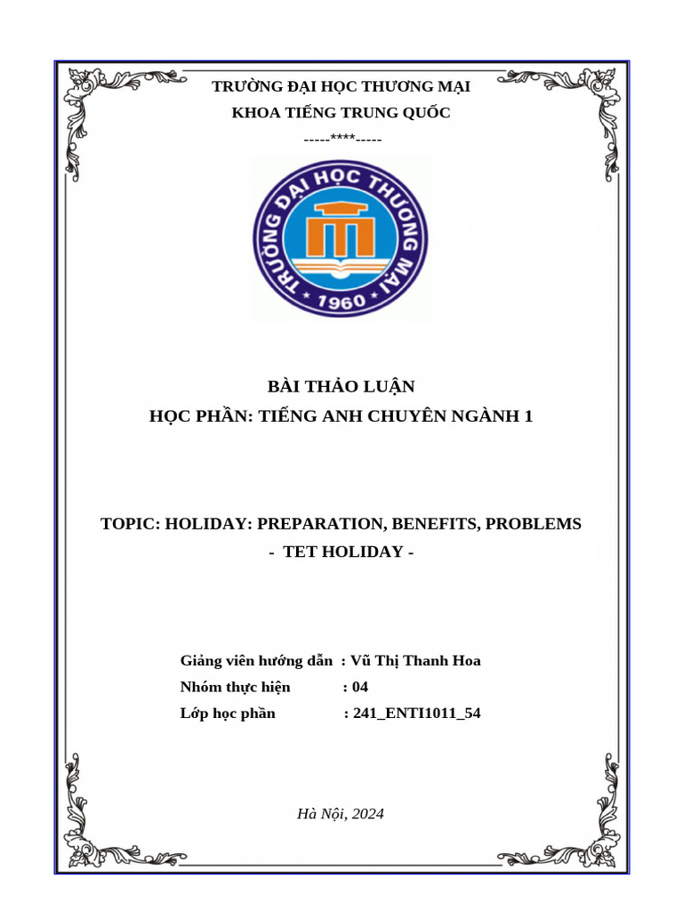 Nhóm 4 - TACN 1 | PDF | Vietnamese Cuisine