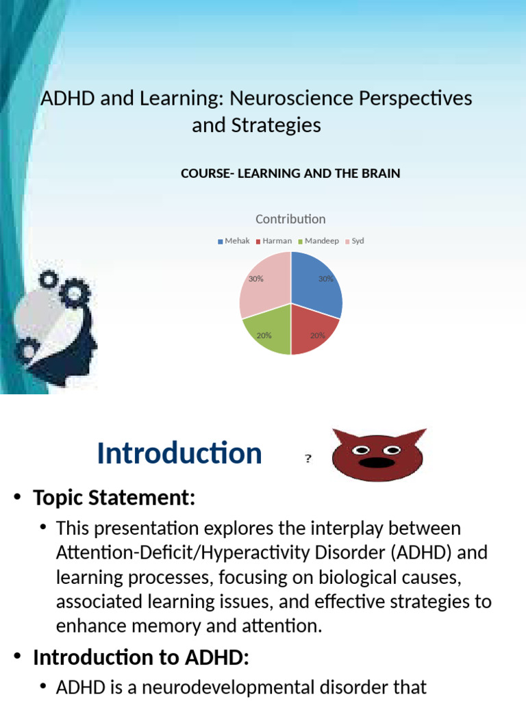 ADHD Learning Strategies and Neuroscience | PDF | Attention Deficit ...