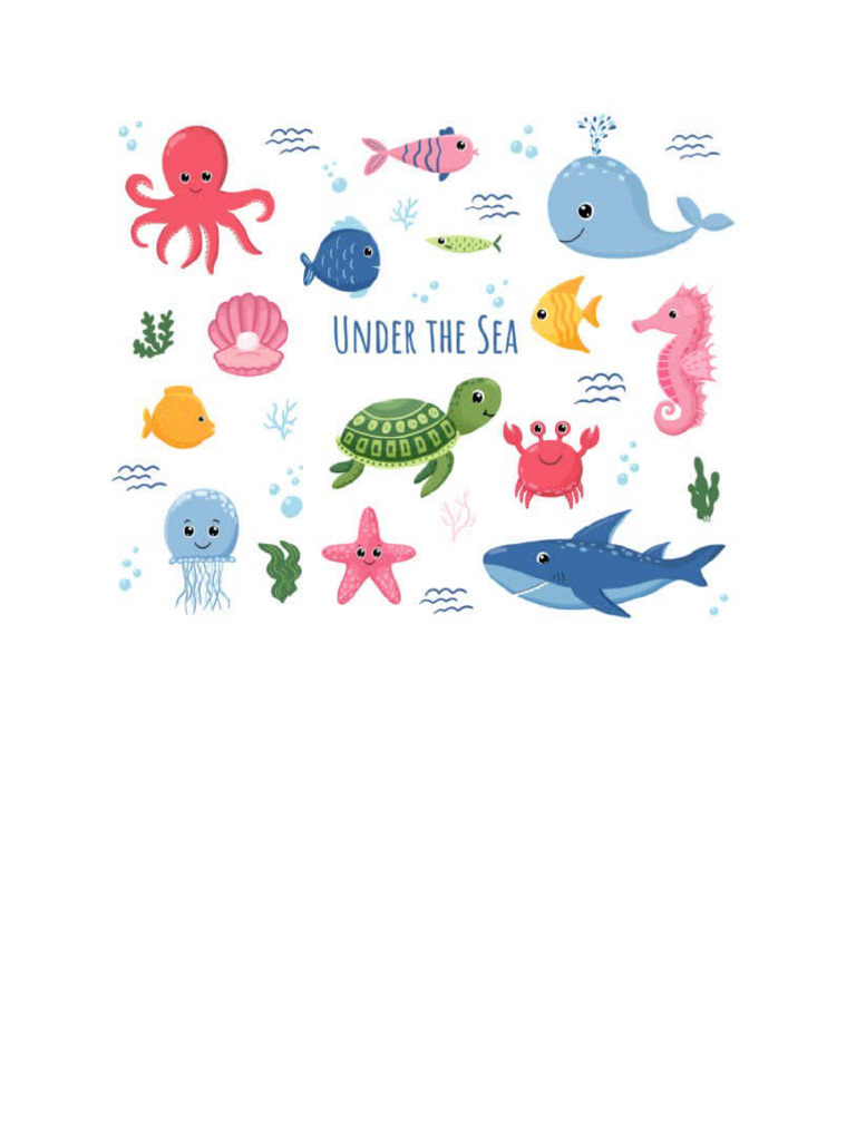 Sea Creatures | PDF