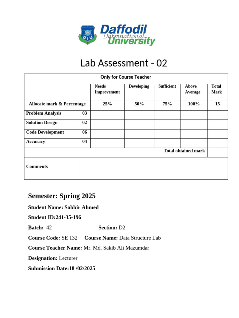 Lab Task 2 PDF | PDF