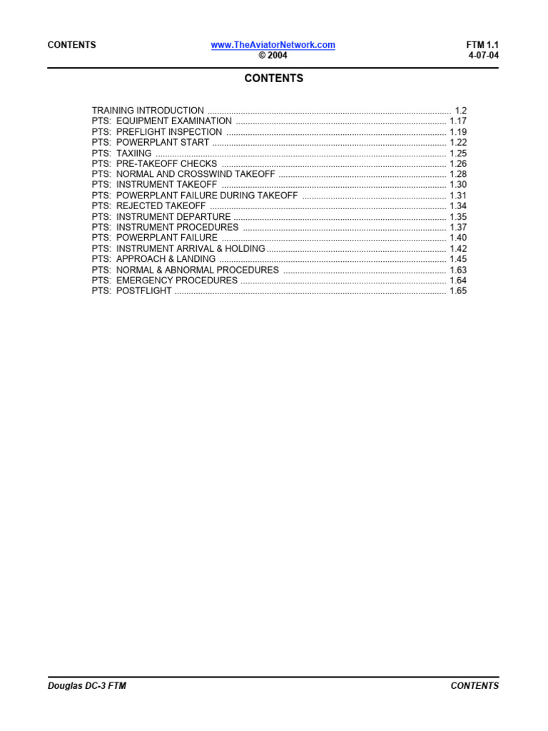 FTM-Complete | PDF | Takeoff | Landing Gear