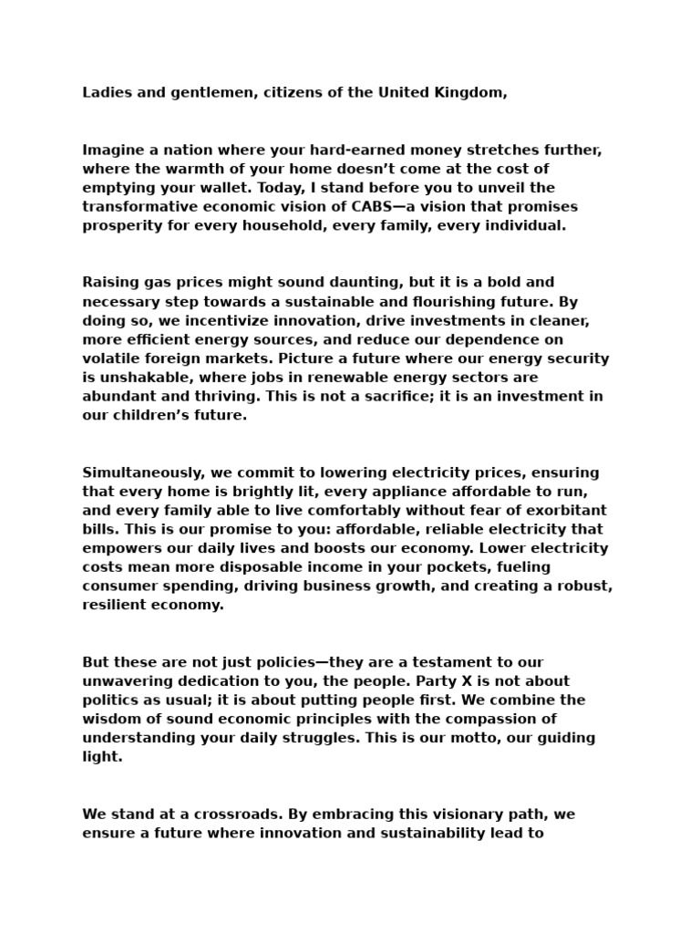 Speech | PDF