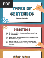 Sentence Type Identification Quiz | PDF