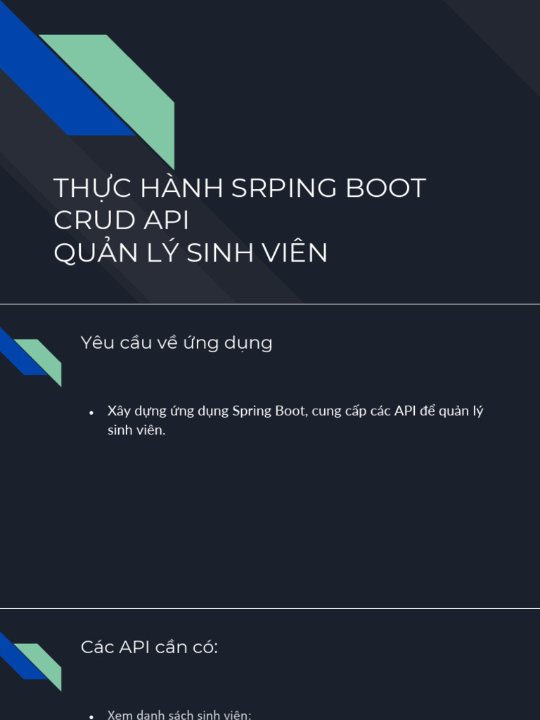08 01. Thuc Hanh Xay Dung CRUD Quan Ly Sinh Vien | PDF
