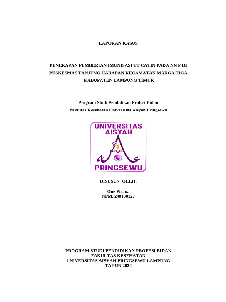 LP KB Kespro Dan Komunitas | PDF