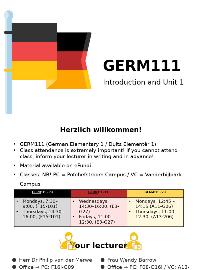 1 GERM 111 Introduction and Unit 1 | PDF | German Resistance To Nazism ...
