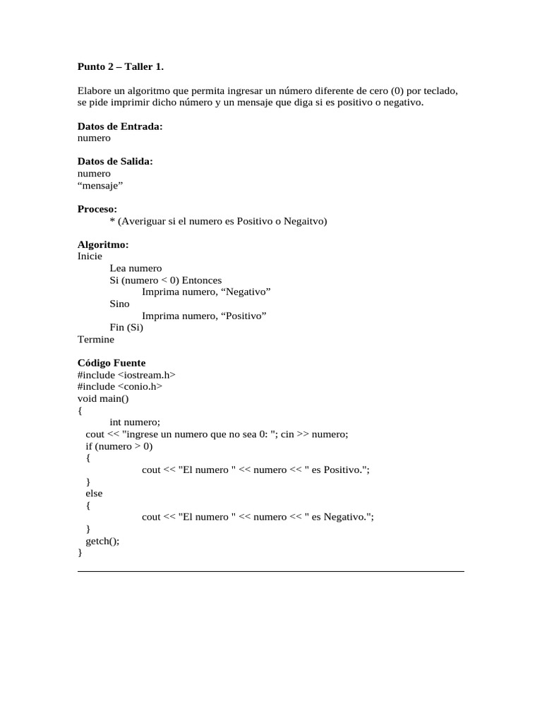 Solucion Taller Condicionales - Curso de JAVA | PDF