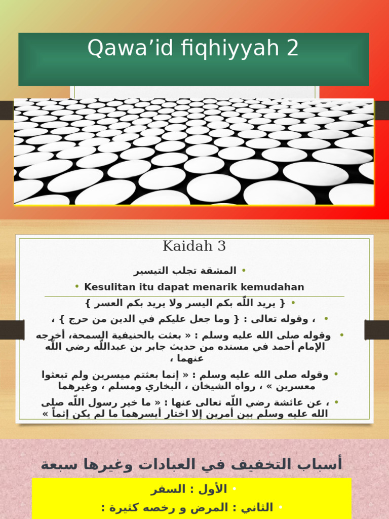 Qawa’Id Fiqhiyyah 2 | PDF