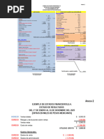 Ejemplo de Un Estado de Situación Financiera | PDF | Contabilidad ...